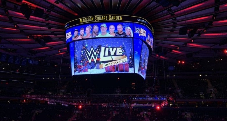WWE Advertising New Main Event For Madison Square Garden Return