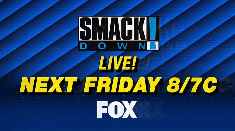 WWE Announces "Go Back" SmackDown For Next Week