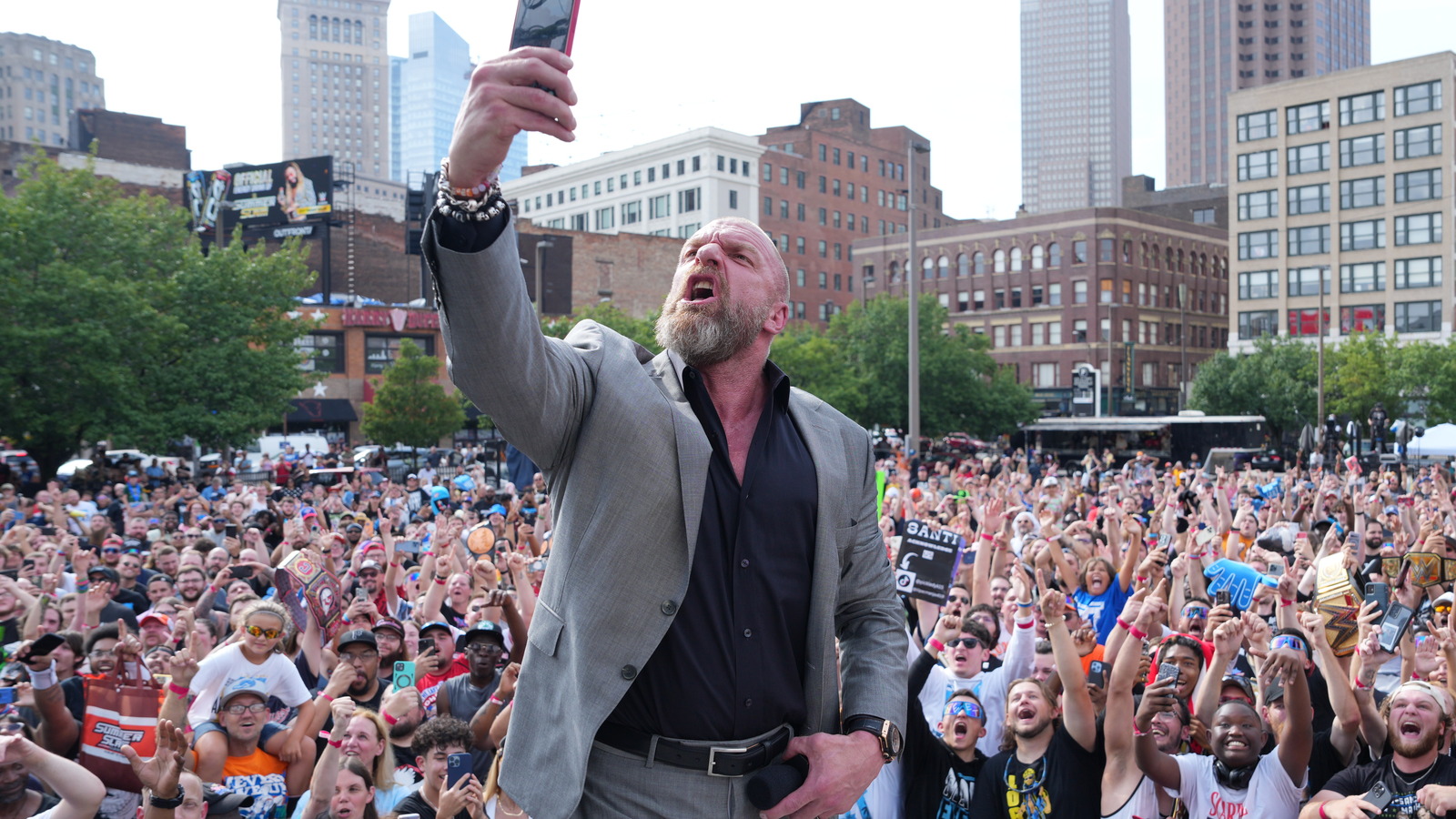 WWE CCO Triple H Shares Backstage Photo With Legendary Marvel Superhero ...