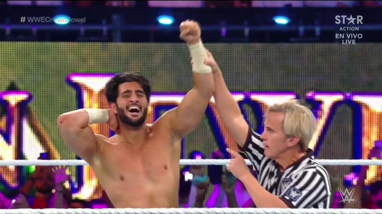 WWE Crown Jewel: Mansoor Vs. Mustafa Ali
