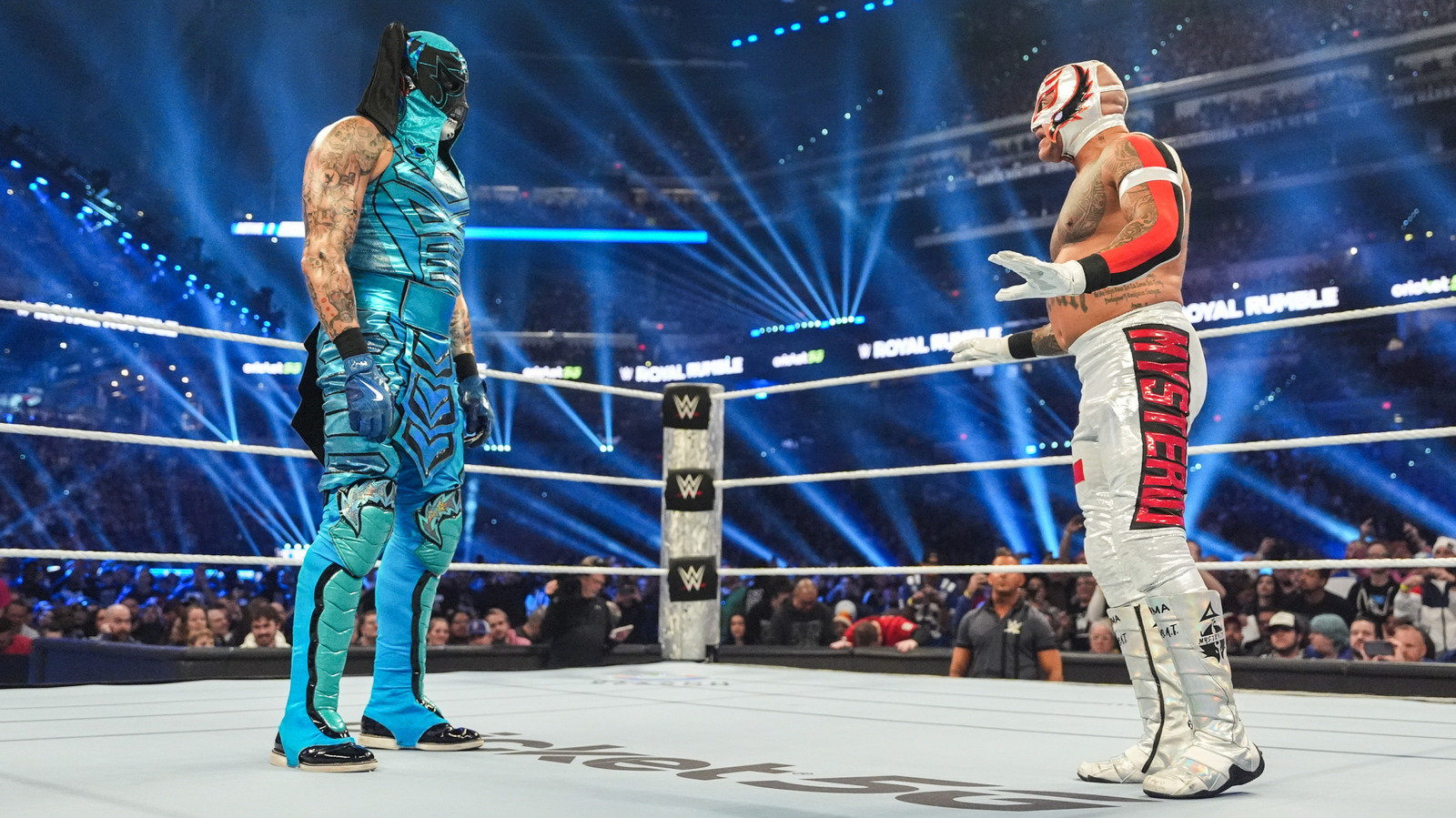 WWE Hall Of Famer Rey Mysterio Eyes Potential Match With Newly Arrived ...