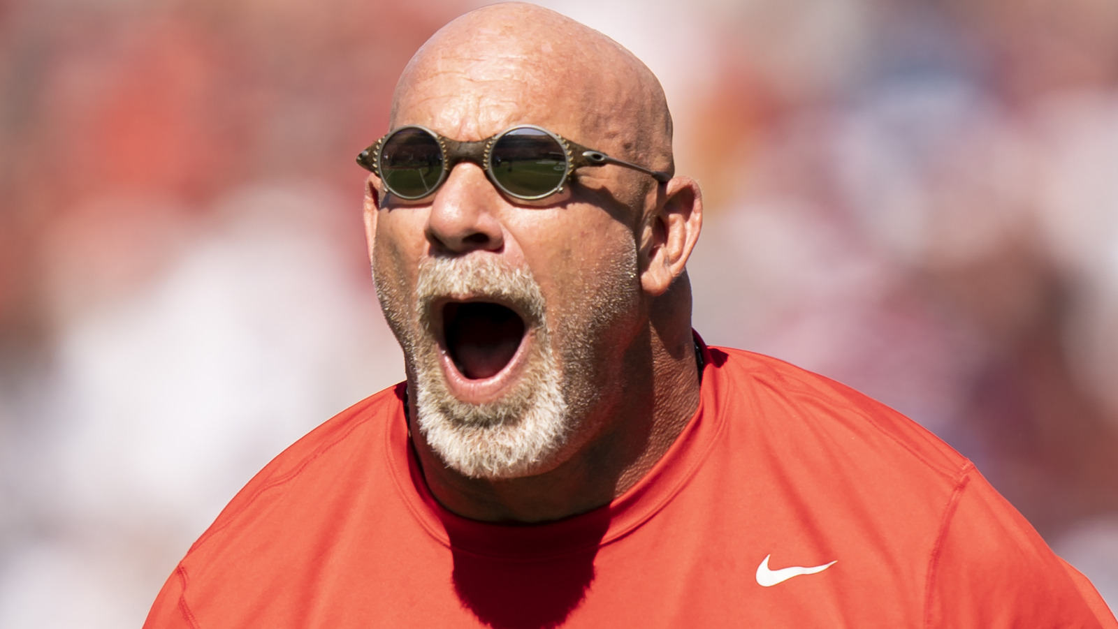 WWE HOFer Bill Goldberg Appears At An NFL Game And Delivers A Spear