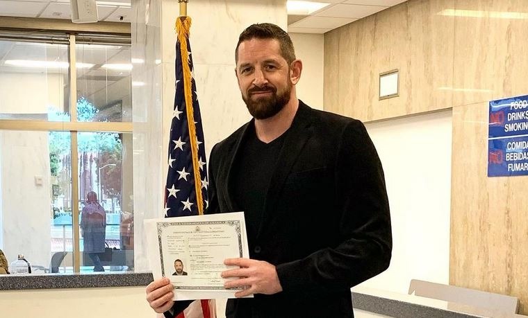 WWE NXT Announcer Wade Barrett Becomes U.S. Citizen