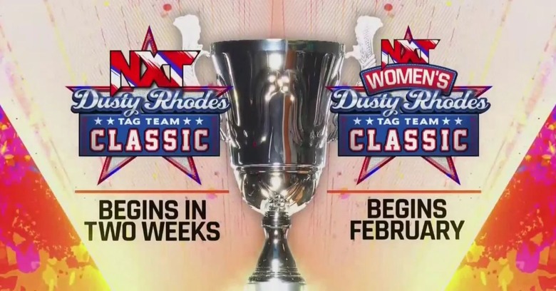 WWE NXT Dusty Rhodes Tag Team Classics Announced, Possible Teams