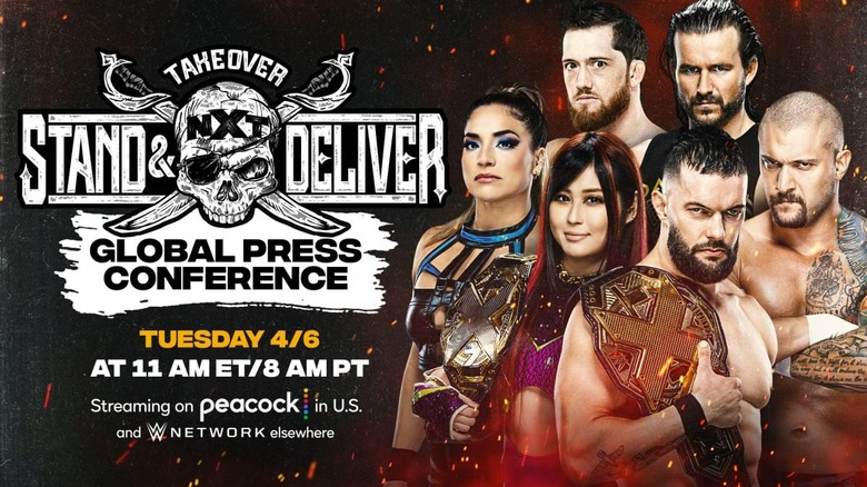 WWE NXT "Takeover: Stand And Deliver" Global Press Conference Full Recap