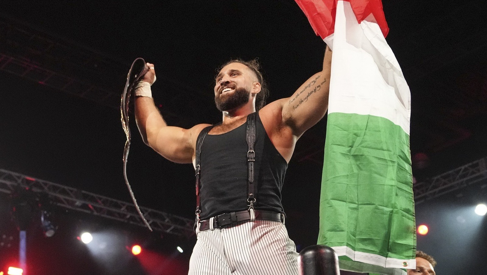 WWE NXT's Tony D'Angelo Looks Back On NA Title Match With Oba Femi, Teases Backstory