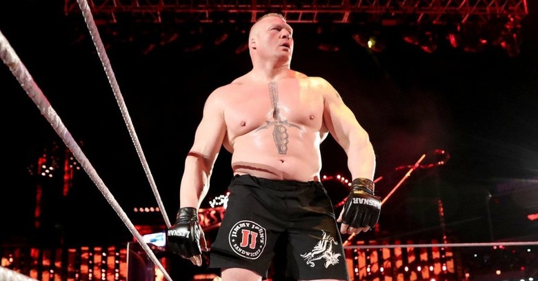WWE Officials Reportedly Want Big Feud For Brock Lesnar