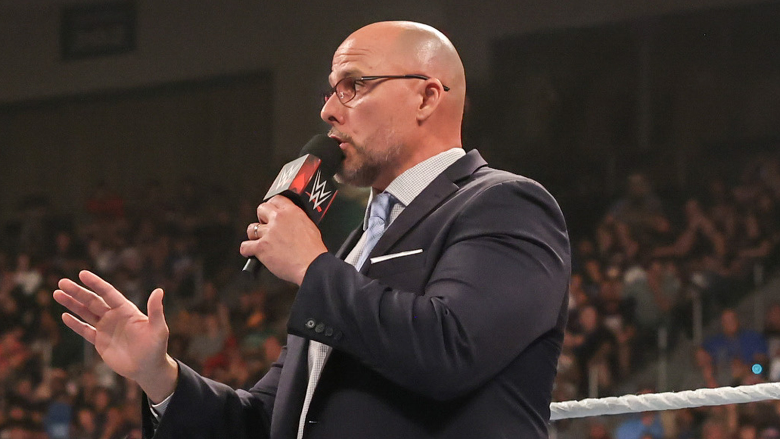 WWE Raw GM Adam Pearce Considers Possibility Of Match With SmackDown GM ...