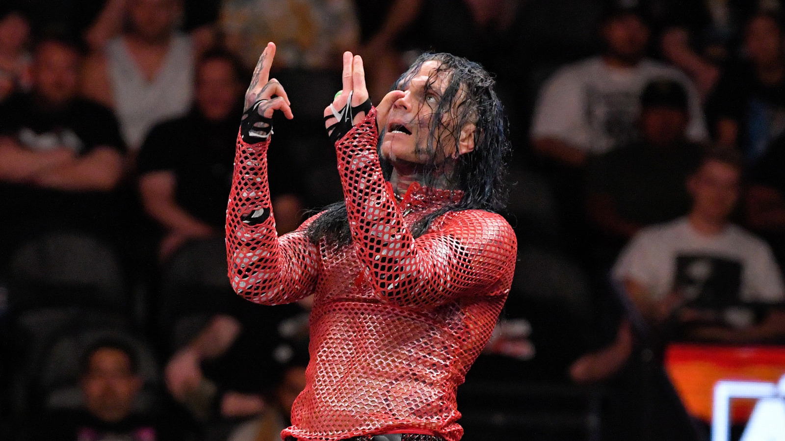 WWE Star Karrion Kross Attends A Jeff Hardy Concert