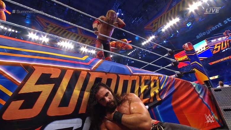 WWE SummerSlam: Edge Vs. Seth Rollins