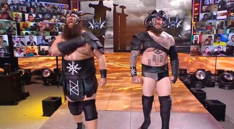 The Viking Raiders Return On WWE RAW