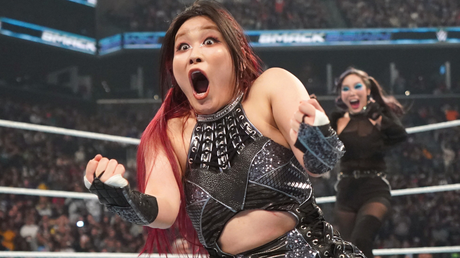 WWE's IYO SKY Spotted Interacting With NXT Star Stephanie Vaquer At ...