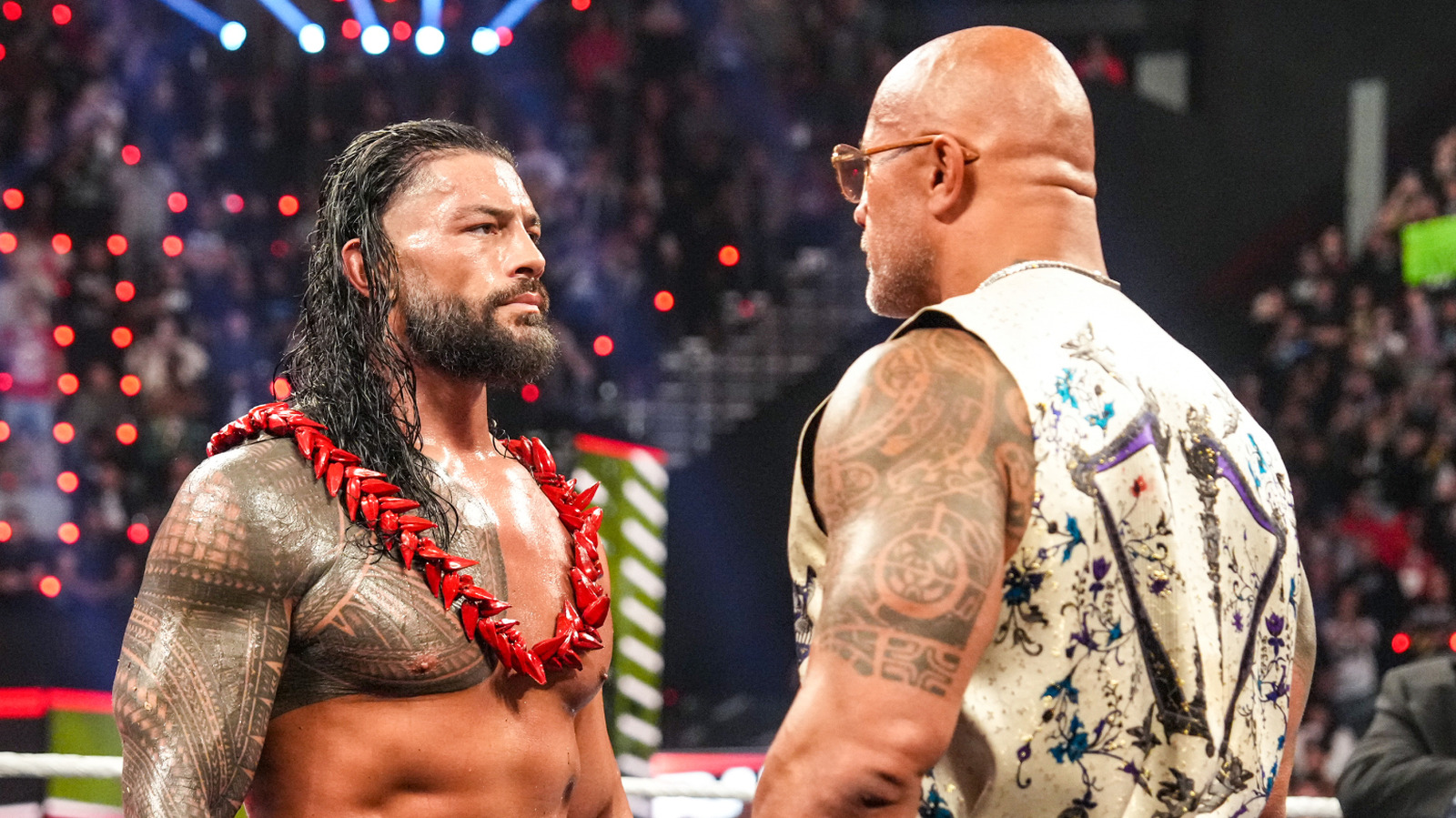 WWE's Roman Reigns Details What It Meant For The Rock To Present The ...